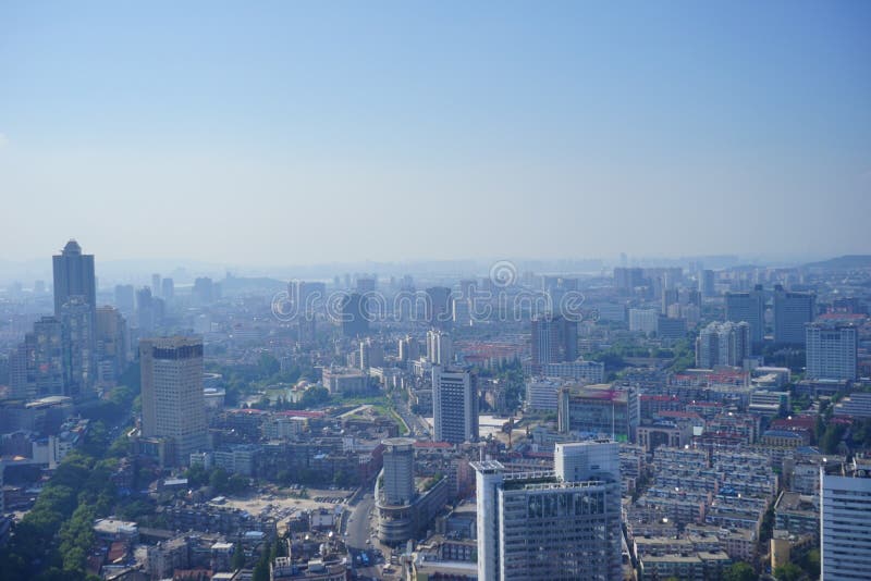 City of Nanjing editorial stock image. Image of downtown - 61627234