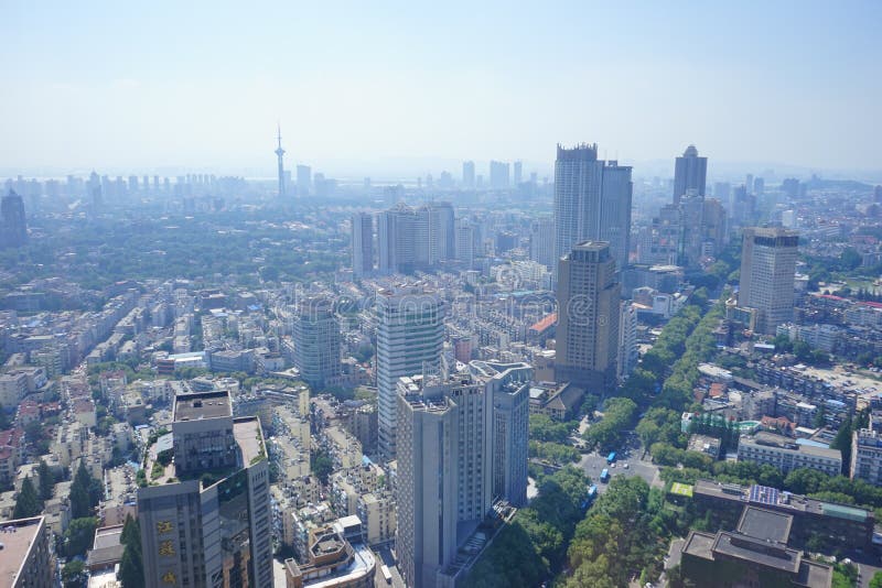 City of Nanjing editorial stock image. Image of architecture - 61785084