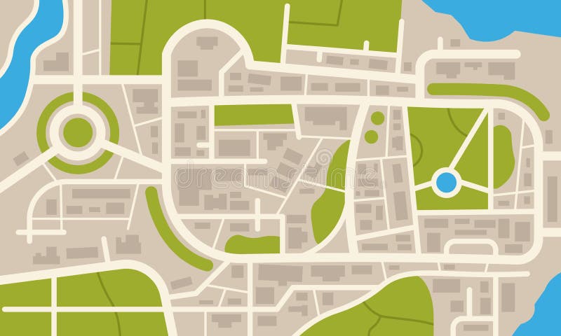 Urban Map Navigation Stock Illustrations – 55,072 Urban Map Navigation ...