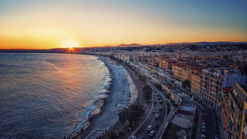 City of Nice stock image. Image of light, cote, france - 92664413