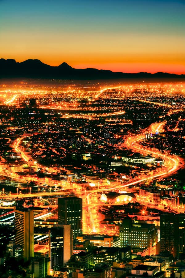 City at Night stock image. Image of life, dynamic, blur - 13538455