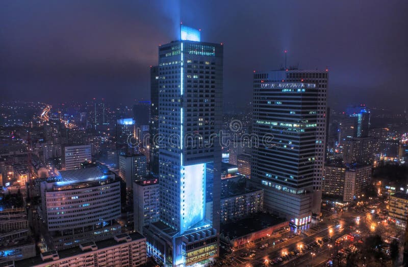 City night life stock image. Image of cars, night, avenue - 12041213