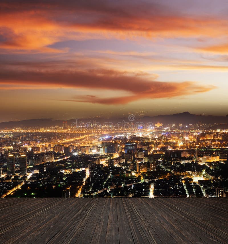 City night stock image. Image of architecture, timber - 43608591