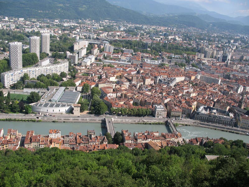 City overview stock image. Image of buildings, home, french - 3465889