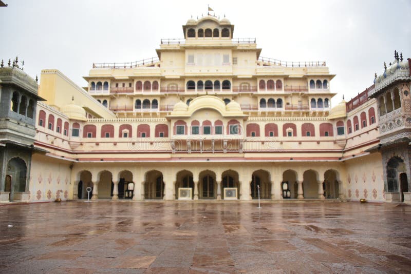 City Palace Jaipur, India stock image. Image of jaipur - 100003807