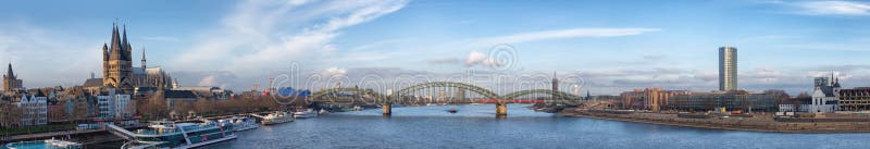 City panorama. Cologne editorial image. Image of hohenzollernbrafrac14 ...
