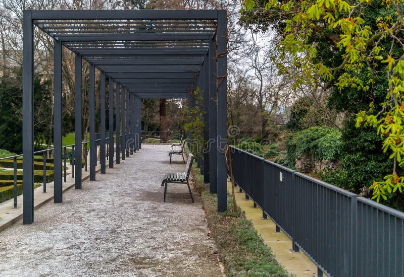 City Park Gazebo stock photo. Image of park, garden, iron - 91548138