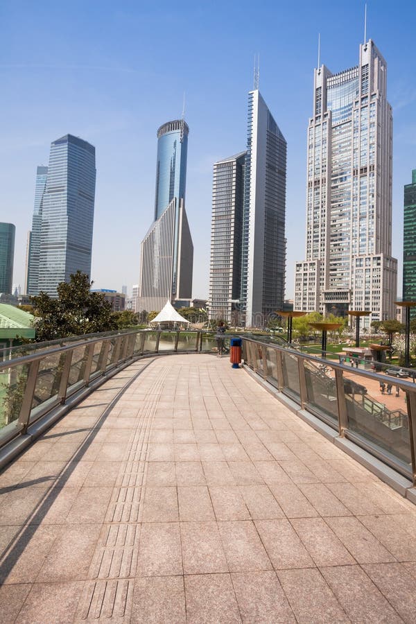 City Park with Modern Building Stock Image - Image of architecture ...