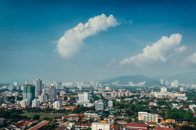 City of Penang editorial stock image. Image of hills - 81834159