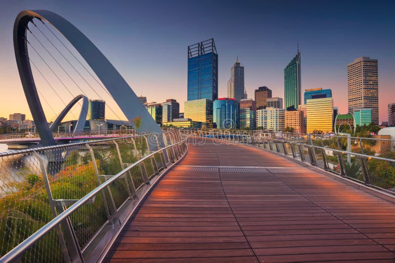 City of Perth. stock image. Image of dramatic, landmark - 109562593