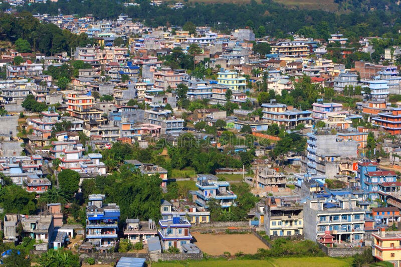 City of Pokhara Nepal. stock image. Image of pokhara - 31158889