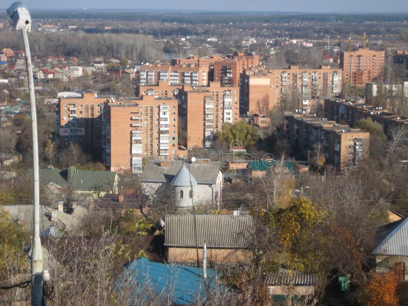 Architecture Of Poltava. Ukraine. Stock Photo - Image of city, nobody ...