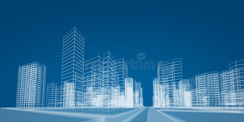 City project stock illustration. Illustration of contemporary - 37126004
