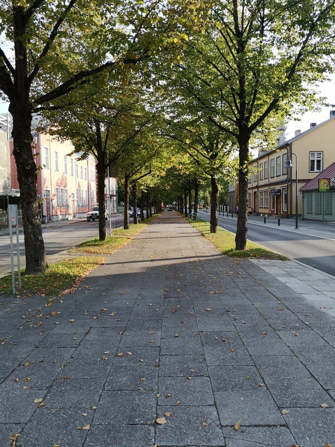 City promenade stock photo. Image of promenade, walkway - 125748868