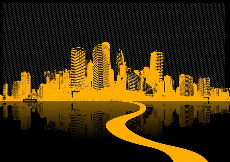 City Reflection Picture. Image: 6369581