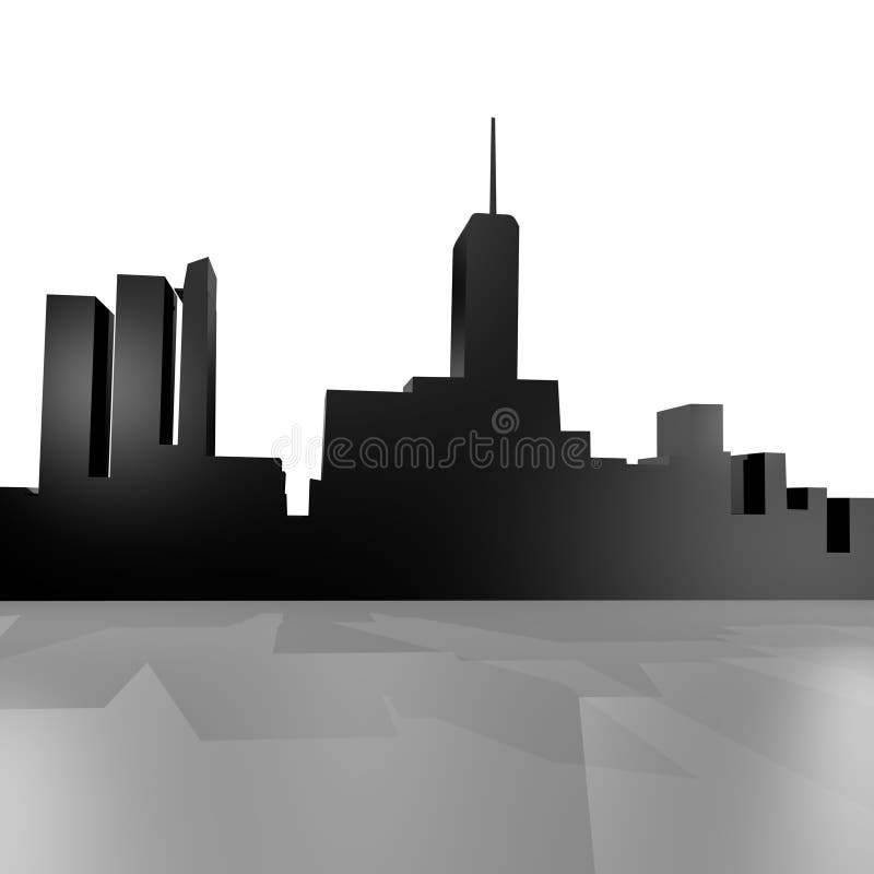 City render stock illustration. Illustration of concept - 42280116