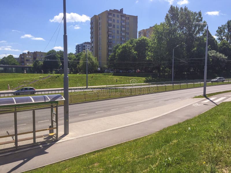 City road view stock photo. Image of route, asphalt, grey - 55855152