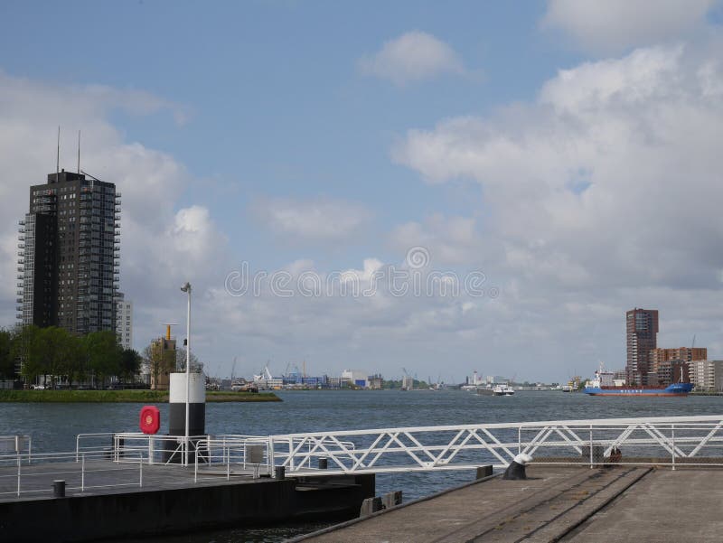 City of Rotterdam editorial image. Image of bridge, house - 71986275