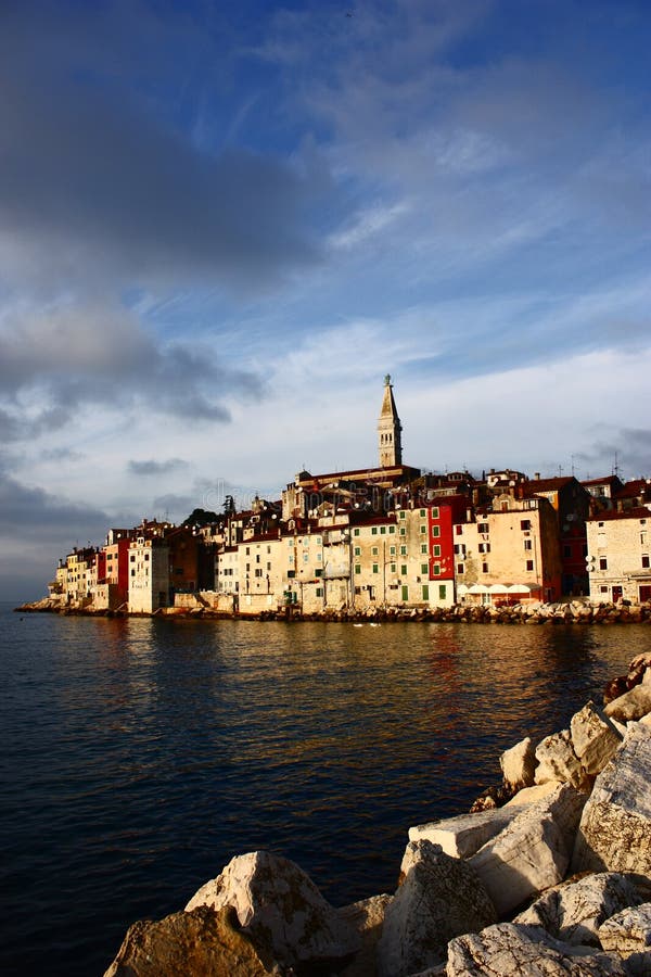 City of rovigno stock image. Image of mediterranean, fish - 7759537