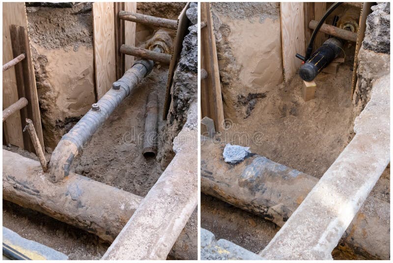 Before and after. the City S Infrastructure, Replacement of Water and ...