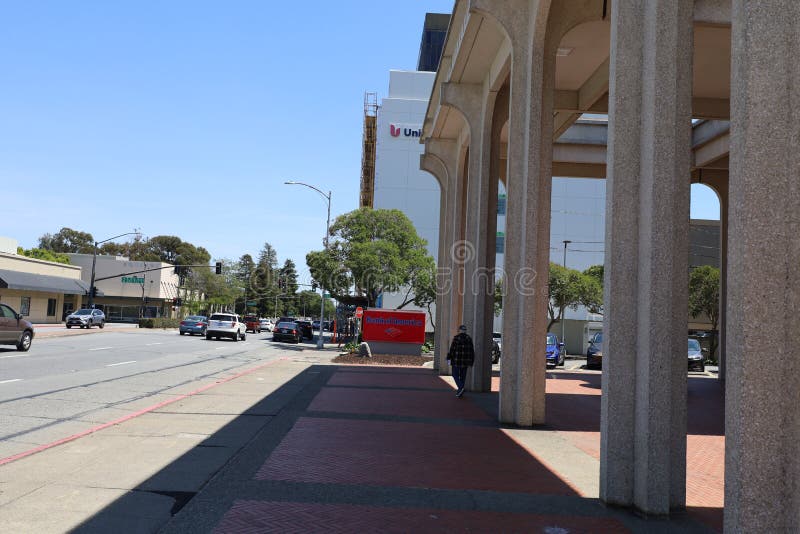 City of San Mateo California Editorial Photography - Image of urban ...