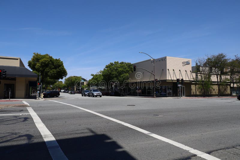 City of San Mateo California Editorial Image - Image of urban, ameria ...