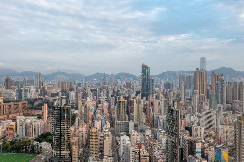 A City Scape of Kowloon South at Kowloon Peninsula 9 May 2022 Editorial ...