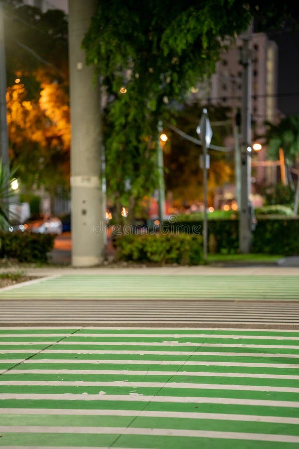 City Scene with Public Open Area Space for Workout Stock Photo - Image ...