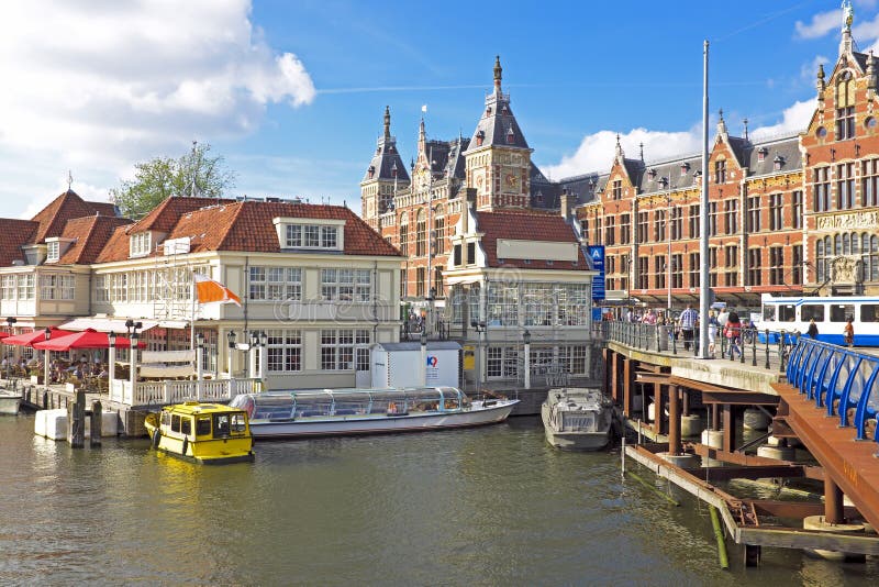 City Scenic from Amsterdam in the Nethe Stock Photo - Image of view ...