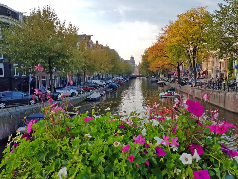 City Scenic from Amsterdam in the Netherlands Stock Image - Image of ...