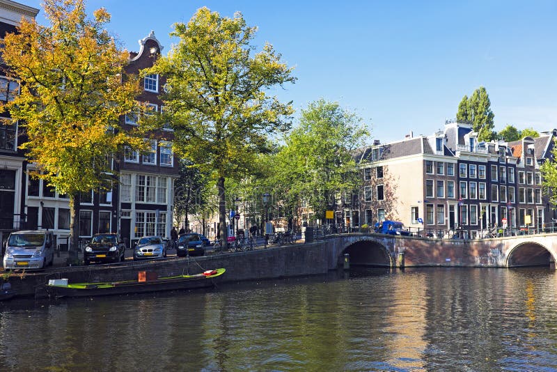 City Scenic in Amsterdam the Netherlands Stock Image - Image of home ...