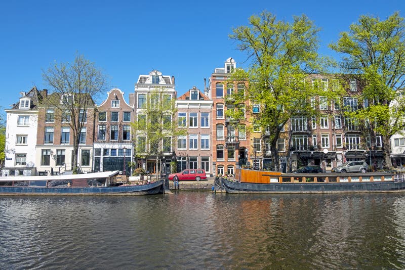 City Scenic from Amsterdam Netherlands Stock Image - Image of building ...