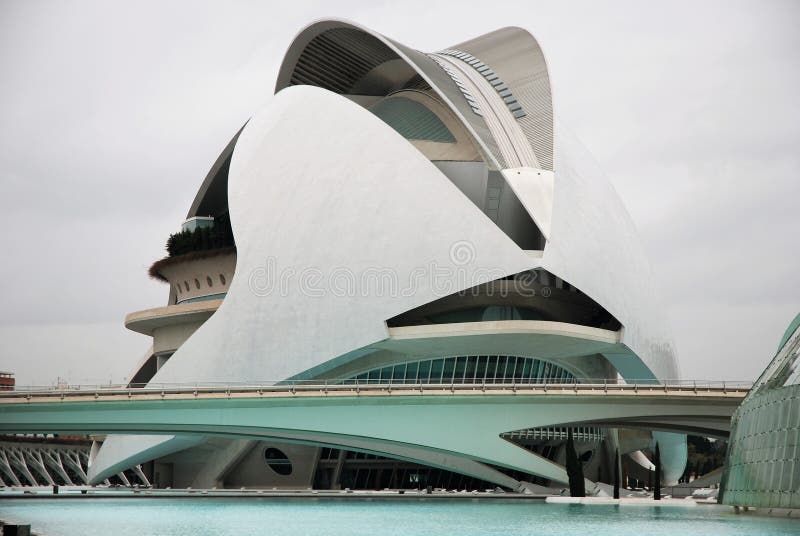 The City of Science and the Arts Editorial Stock Photo - Image of ...