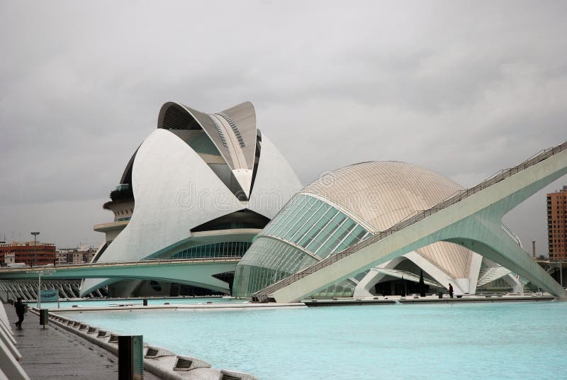 The City of Science and the Arts Editorial Image - Image of sciences ...