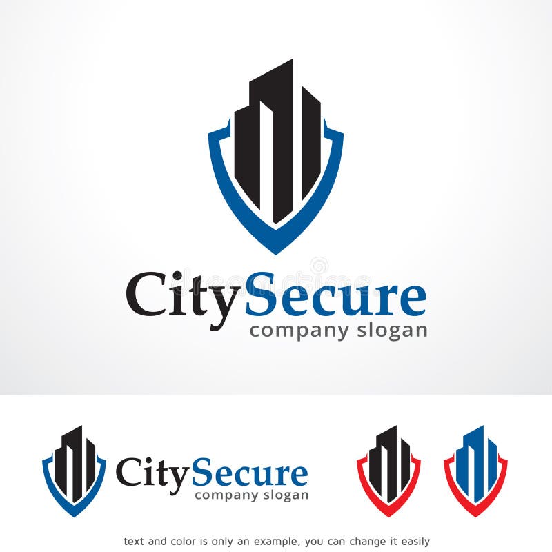 City Secure Logo Template Design Vector, Emblem, Design Concept ...