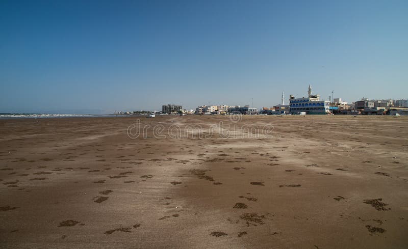 City of Seeb, Near Muscat, Oman Stock Image - Image of seeb, beach ...