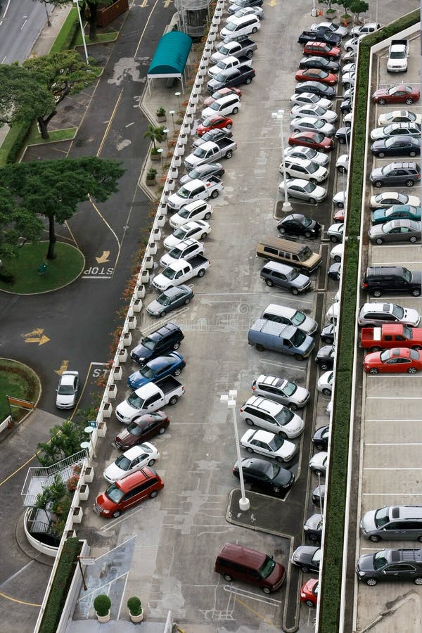 City Shopping Centre Multi-level Car Park Stock Photo - Image of level ...