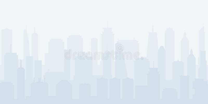 Generic City Skyline Vector