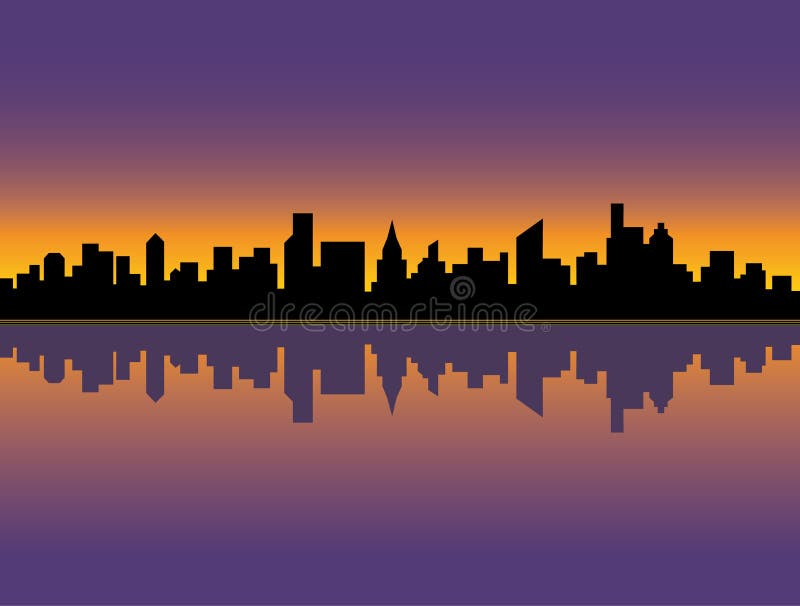 Generic City Skyline Stock Illustrations – 651 Generic City Skyline ...