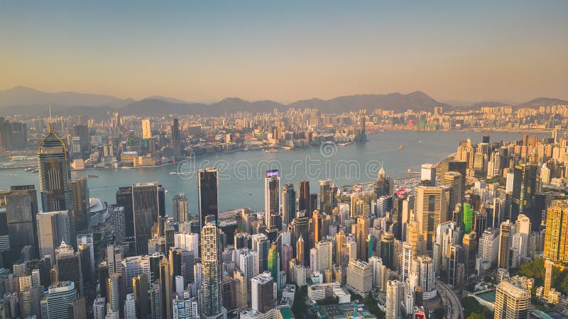 The City Skyline of the Chai Wan, Hong Kong14 Oct 2022 Editorial ...