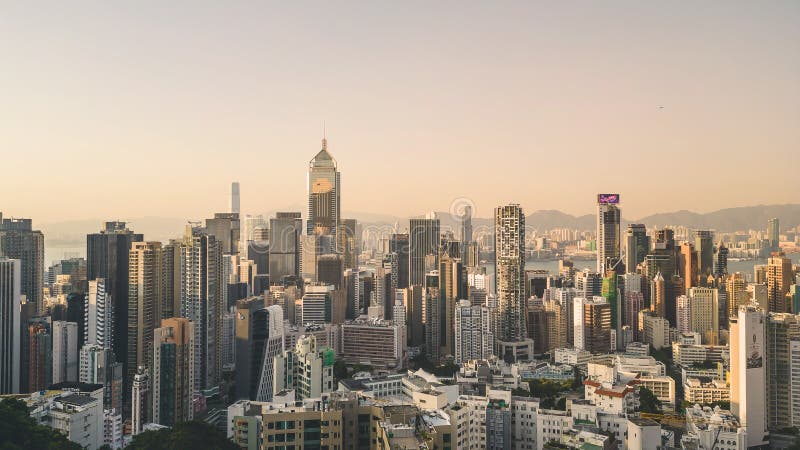The City Skyline of the Chai Wan, Hong Kong14 Oct 2022 Editorial ...
