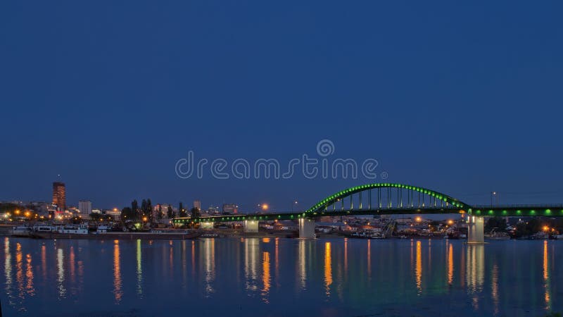 Baton Rouge River Walk stock photo. Image of night, dock - 11629140