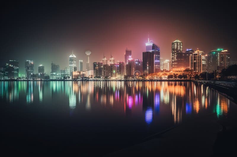 City Lit Up Stock Illustrations – 708 City Lit Up Stock Illustrations ...