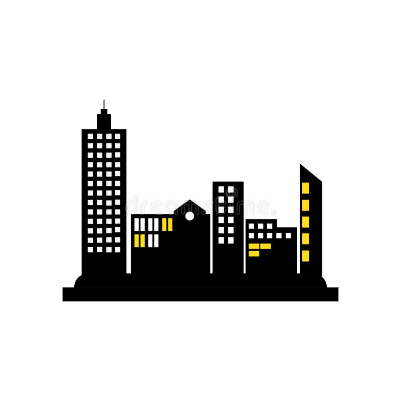 City skyline logo stock vector. Illustration of view - 310803437