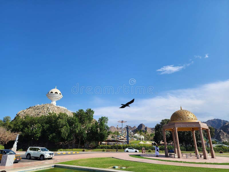 City Skyline of Muscat City Oman. Editorial Stock Photo - Image of ...