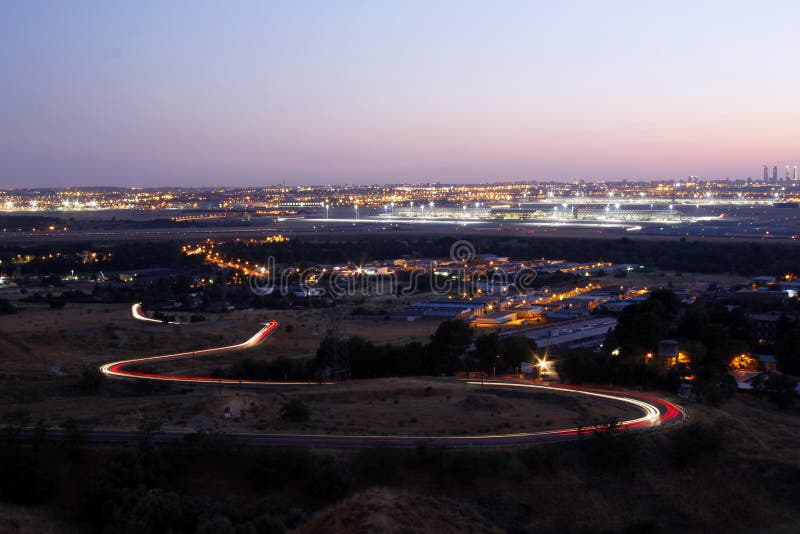 City skyline stock photo. Image of colour, nigth, buildings - 80954064