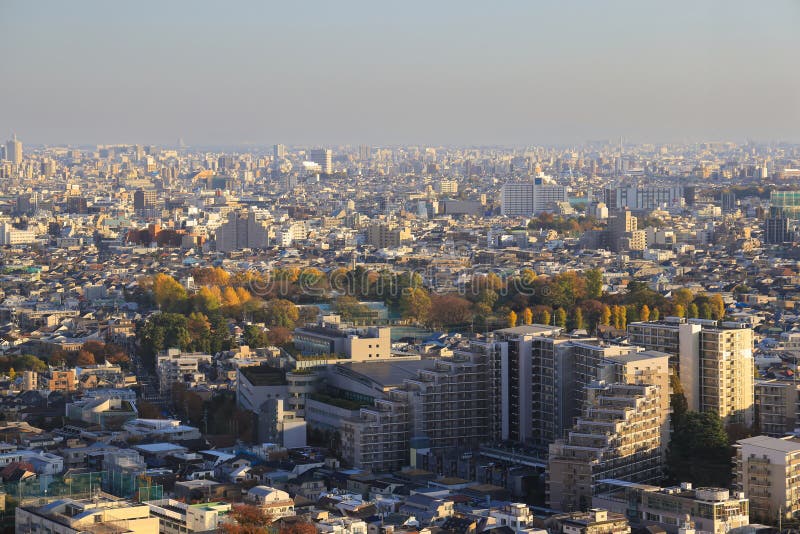 City Skyline at Sunset with Panoramic Scenic Landscape Nov 28 2023 ...