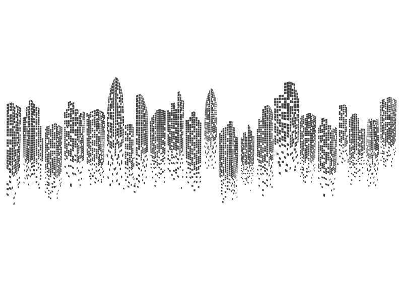 City Skyline Vector Illustration Stock Illustrations – 125,285 City ...