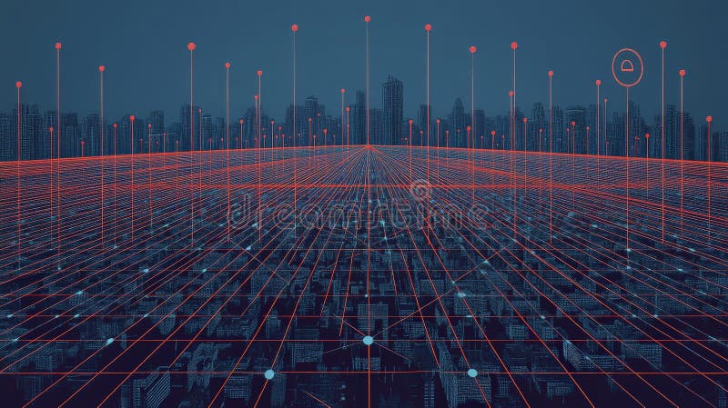 Vertical Light Points Stock Illustrations – 516 Vertical Light Points ...