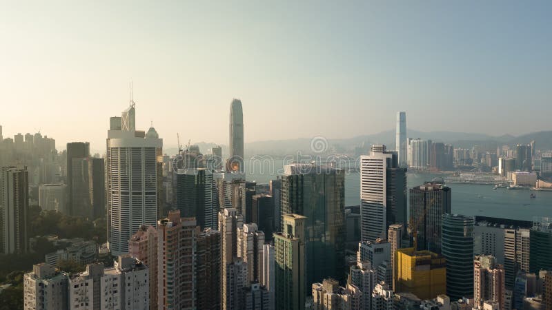 The City Skyline of the West of Chai Wan 14 Oct 2022 Editorial Photo ...